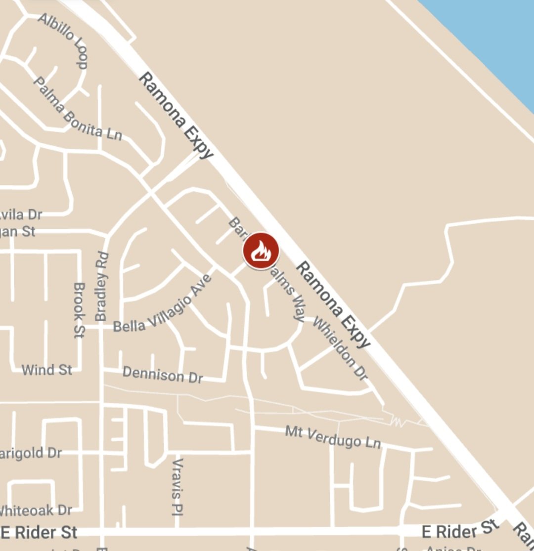 Firefighters Extinguish Vehicle Fire in Garage of Perris Residence ...